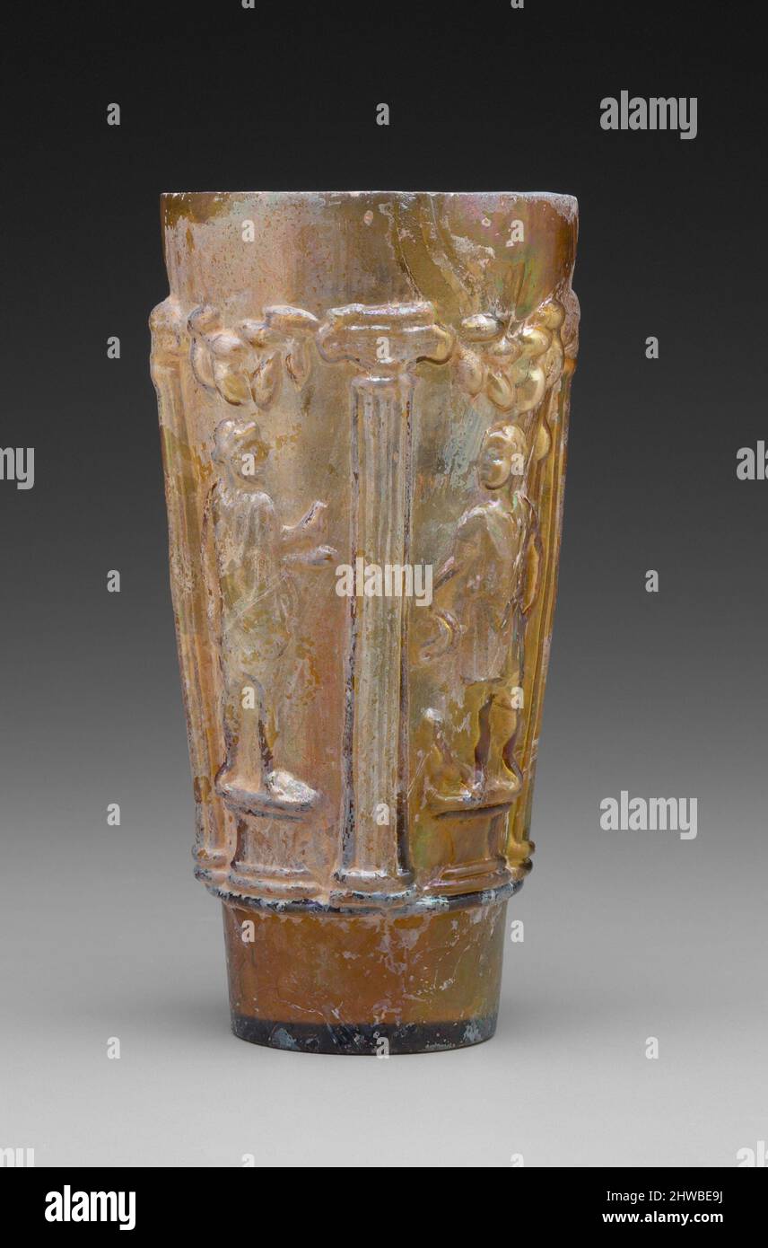 Beaker with Mythological Figures Stock Photo - Alamy