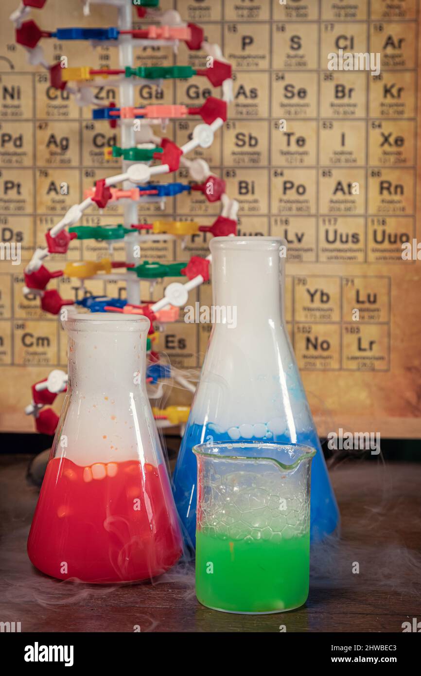 Testing chemical reactions in school laboratory with DNA model ...