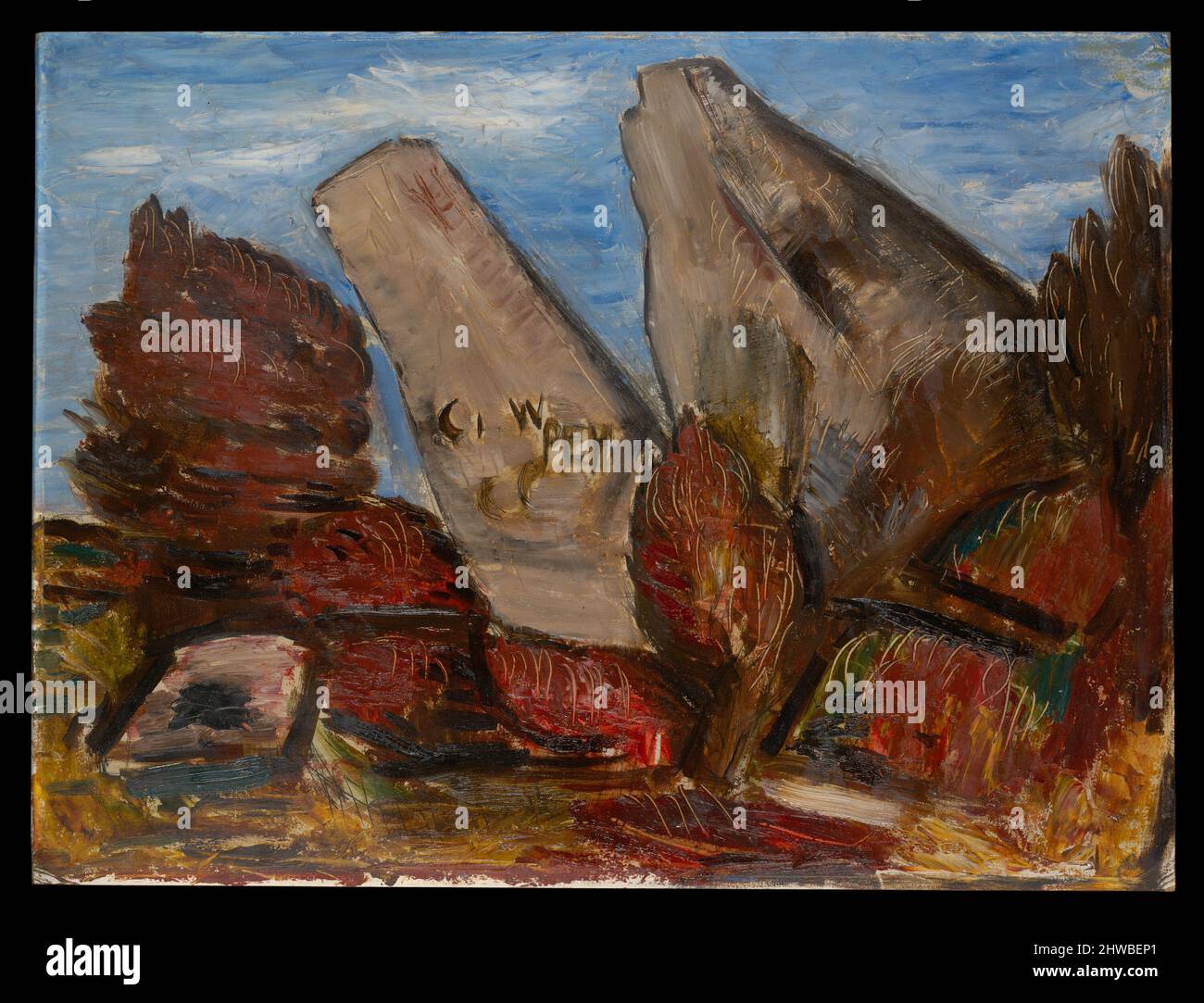 Whale’s Jaw, Dogtown Common, Cape Ann, Massachusetts. Artist: Marsden ...