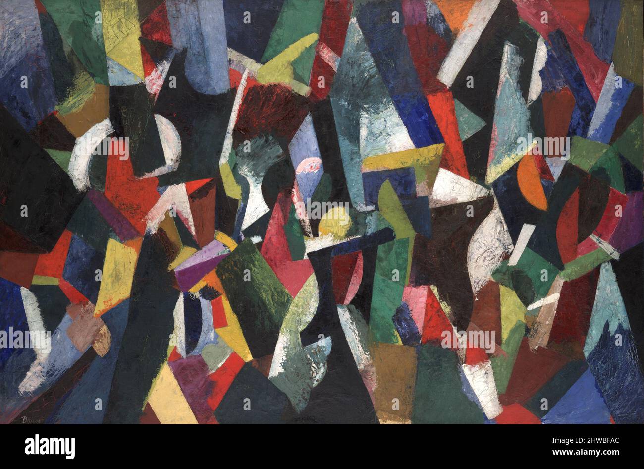 Composition IV. Artist: Patrick Henry Bruce, American, 1881–1936 Stock ...