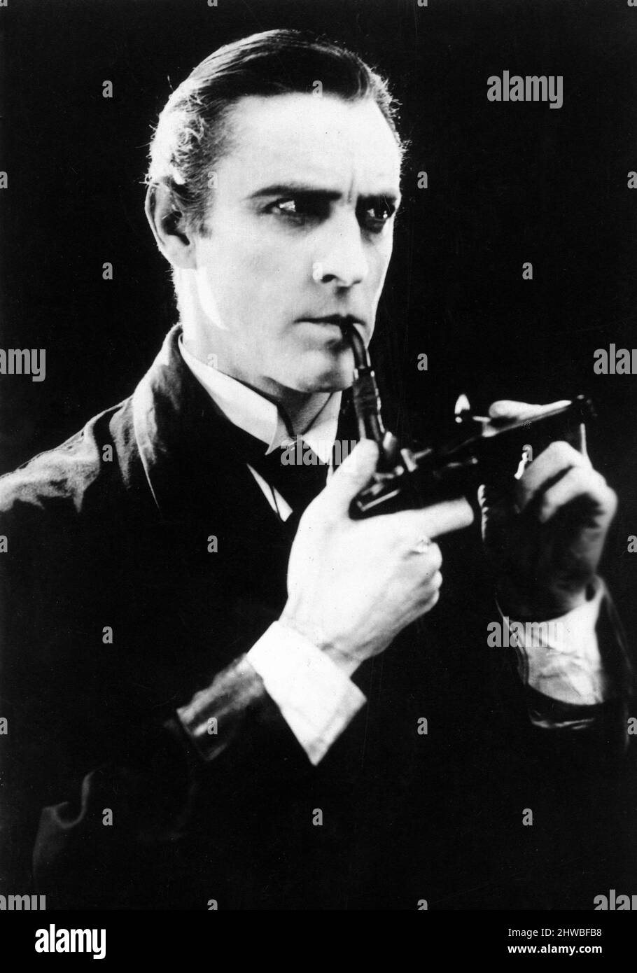 John barrymore sherlock Black and White Stock Photos & Images - Alamy
