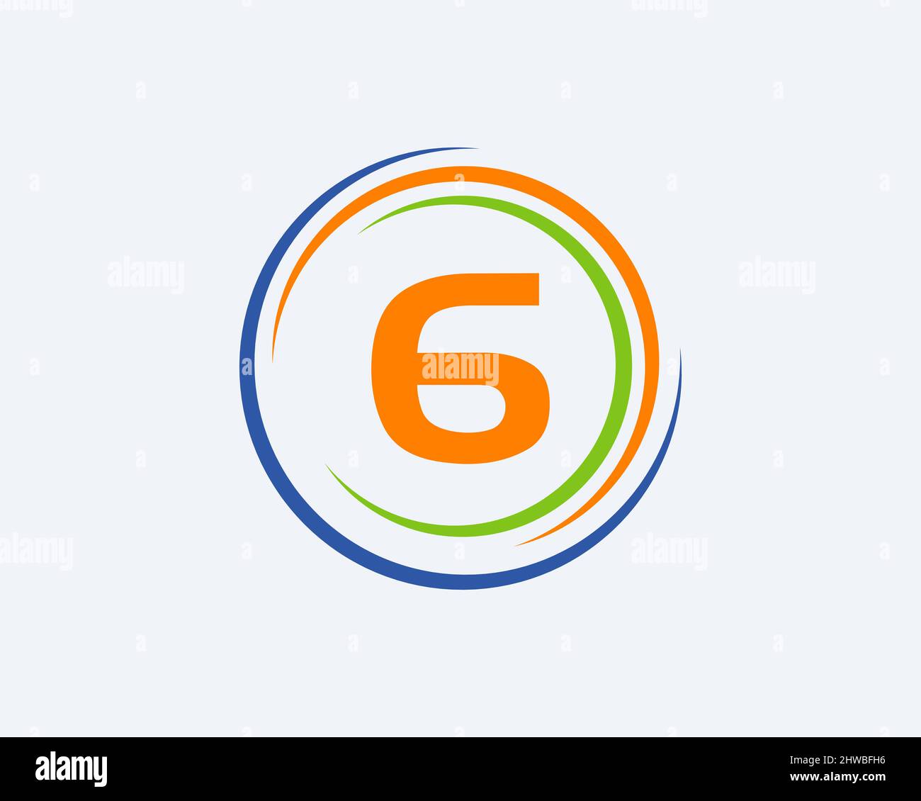 6 Letter Logo Design. Modern, Unique Creative 6 Logo Design. Initial 6 ...