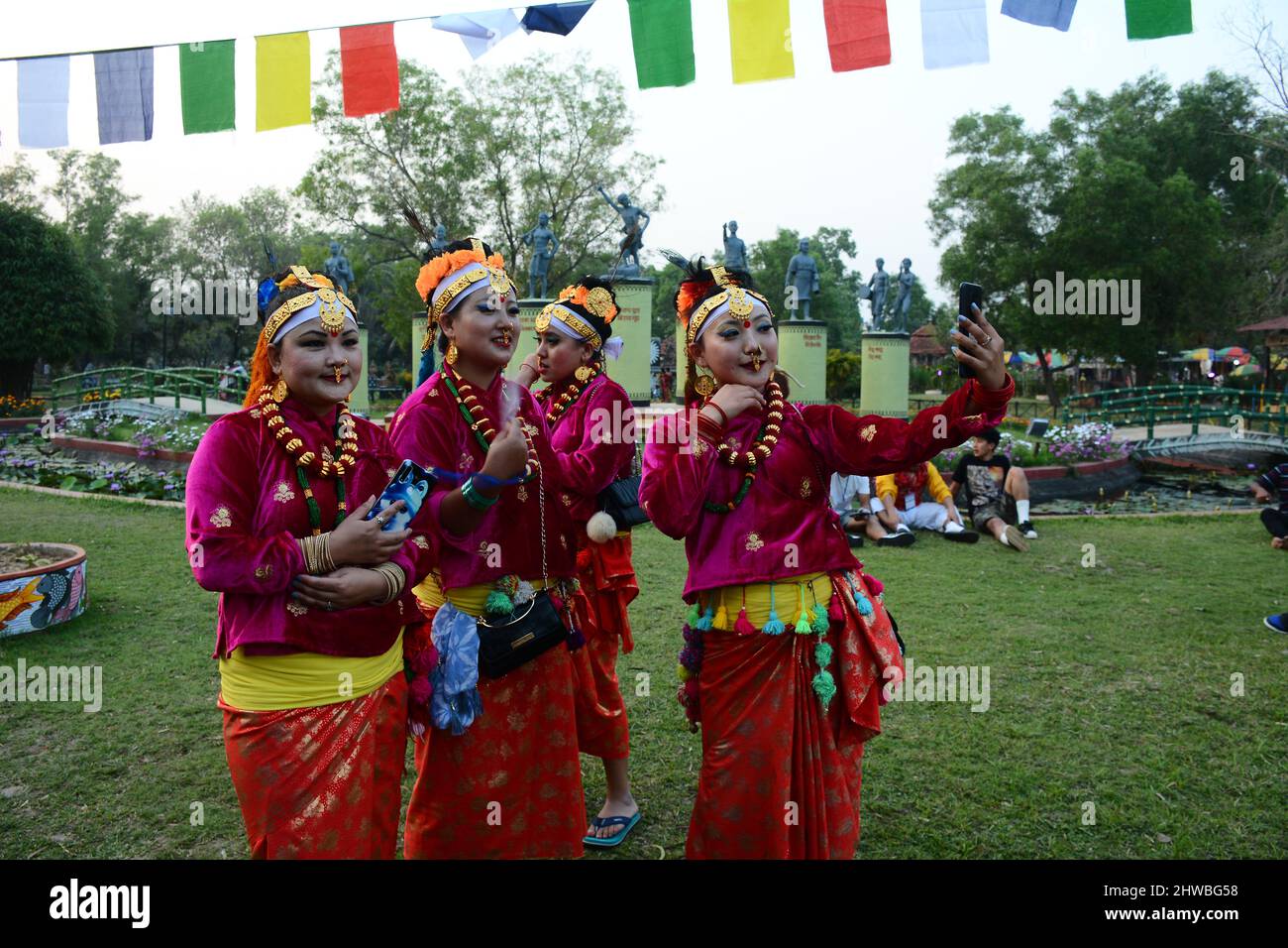 Santiniketan, India. 04th Mar, 2022. Sikkim Festival 2022 organize by ...