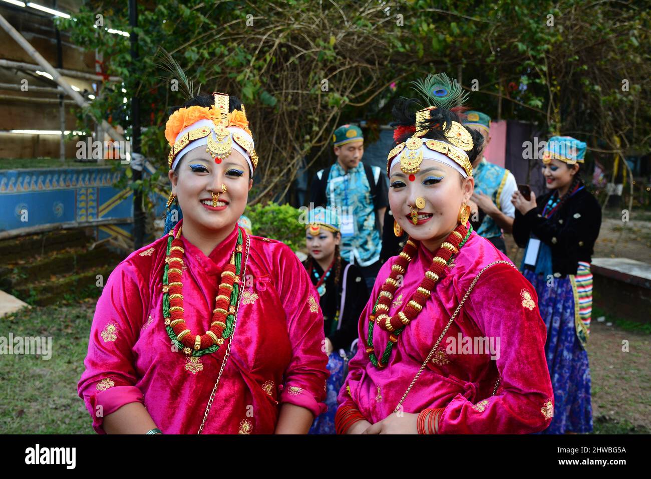 Santiniketan, India. 04th Mar, 2022. Sikkim Festival 2022 organize by ...