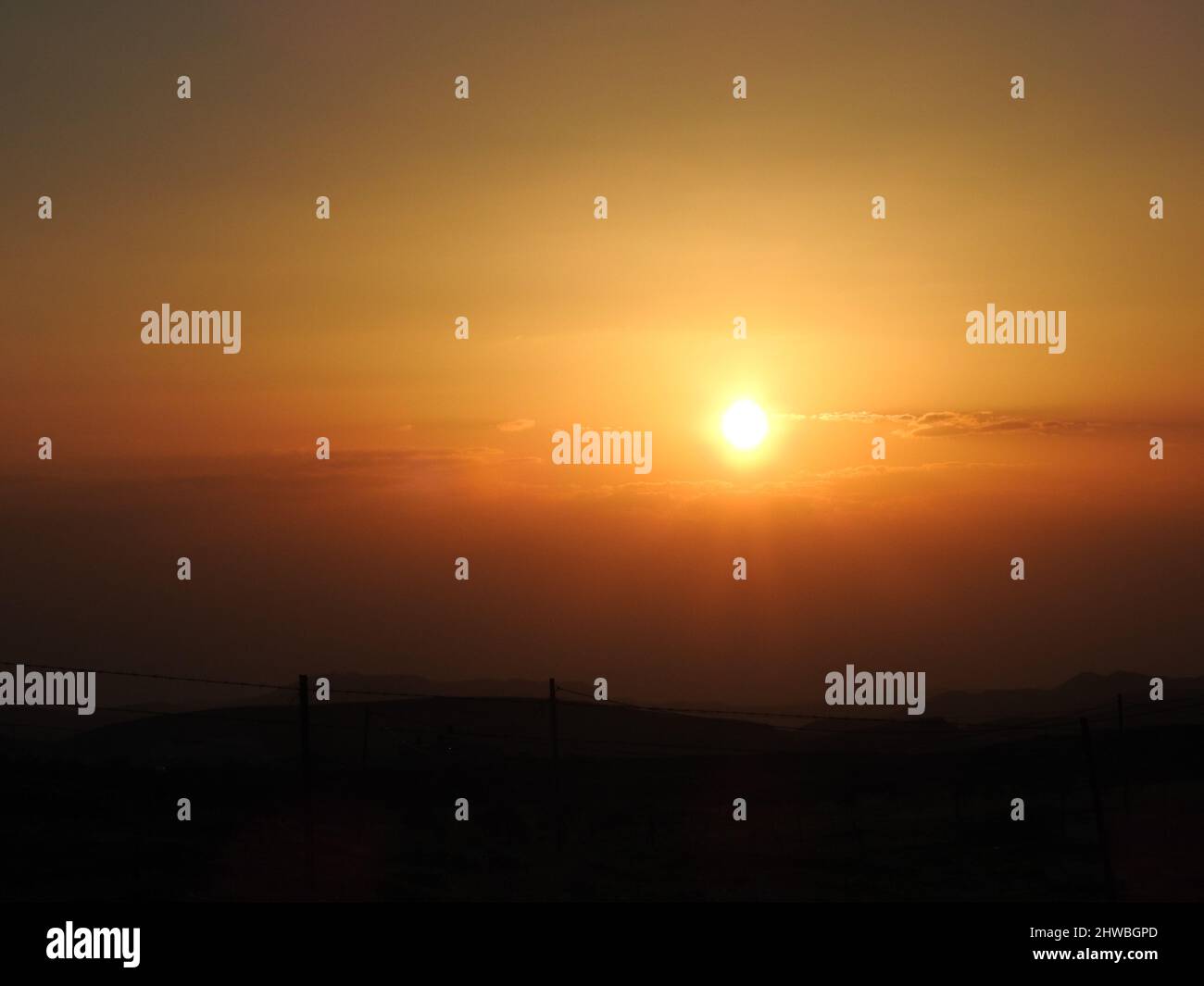 Sunset time colorful clouds hi-res stock photography and images - Alamy