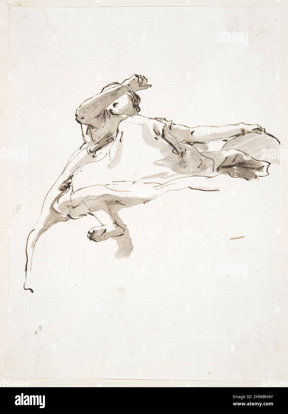 Reclining female figure hi-res stock photography and images - Alamy