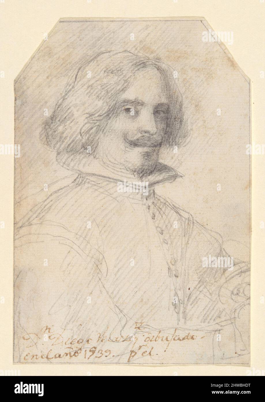 Self-Portrait. Artist, attributed to: Diego Velázquez, Spanish, 1599 ...