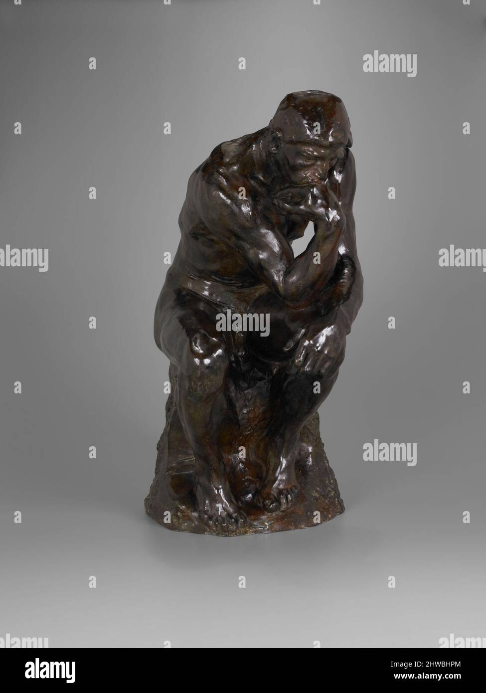 The Thinker. Artist: Auguste Rodin, French, 1840–1917 Stock Photo - Alamy
