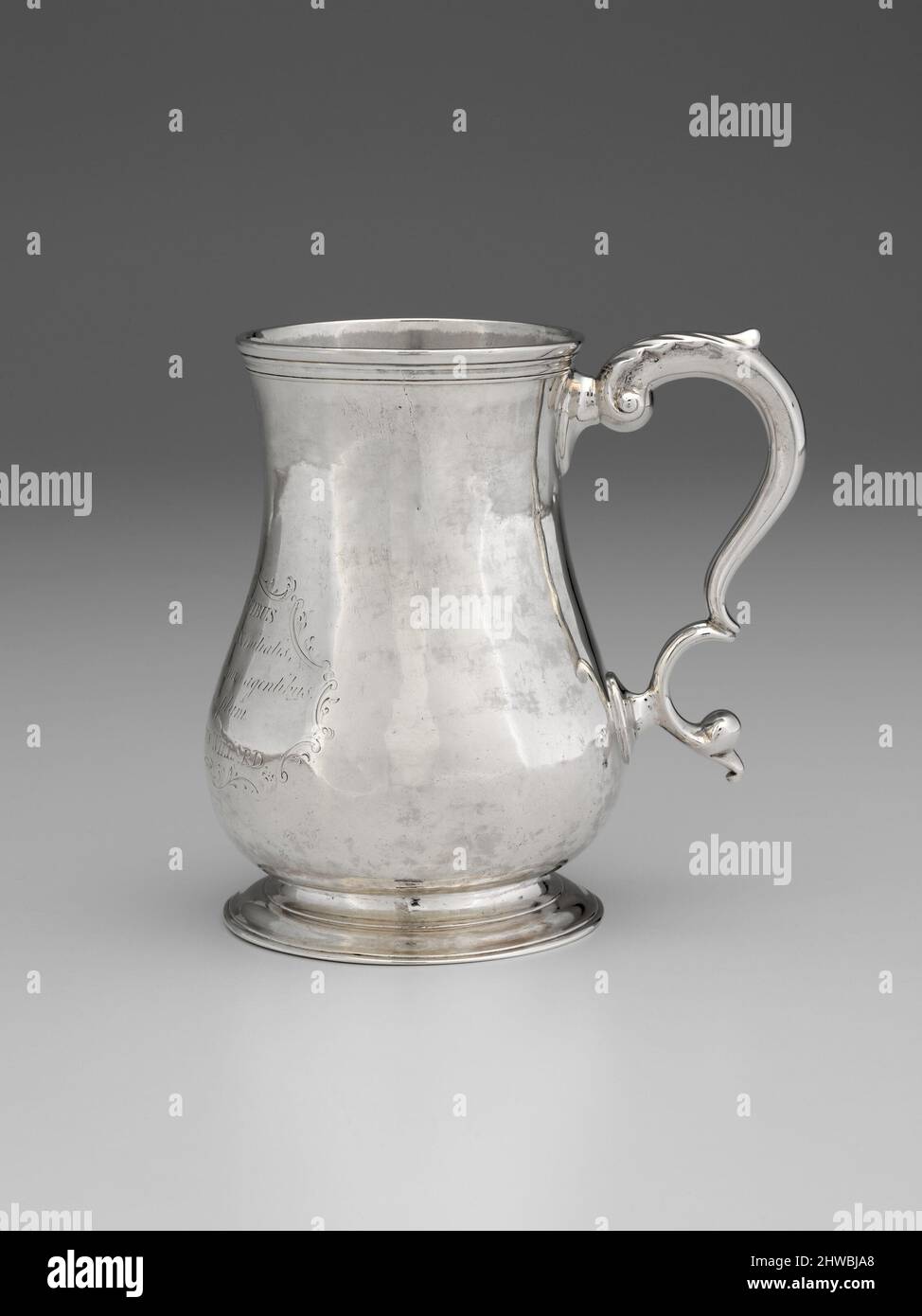 Cann. Maker: Samuel Minott, American, 1732–1803 Stock Photo - Alamy