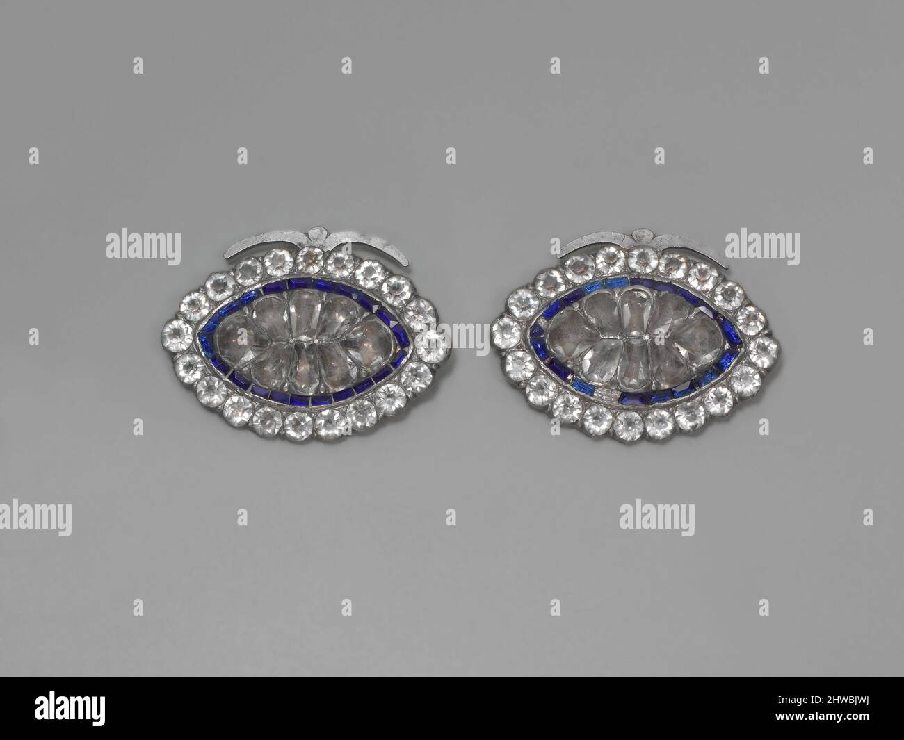 Pair of knee buckles Stock Photo - Alamy