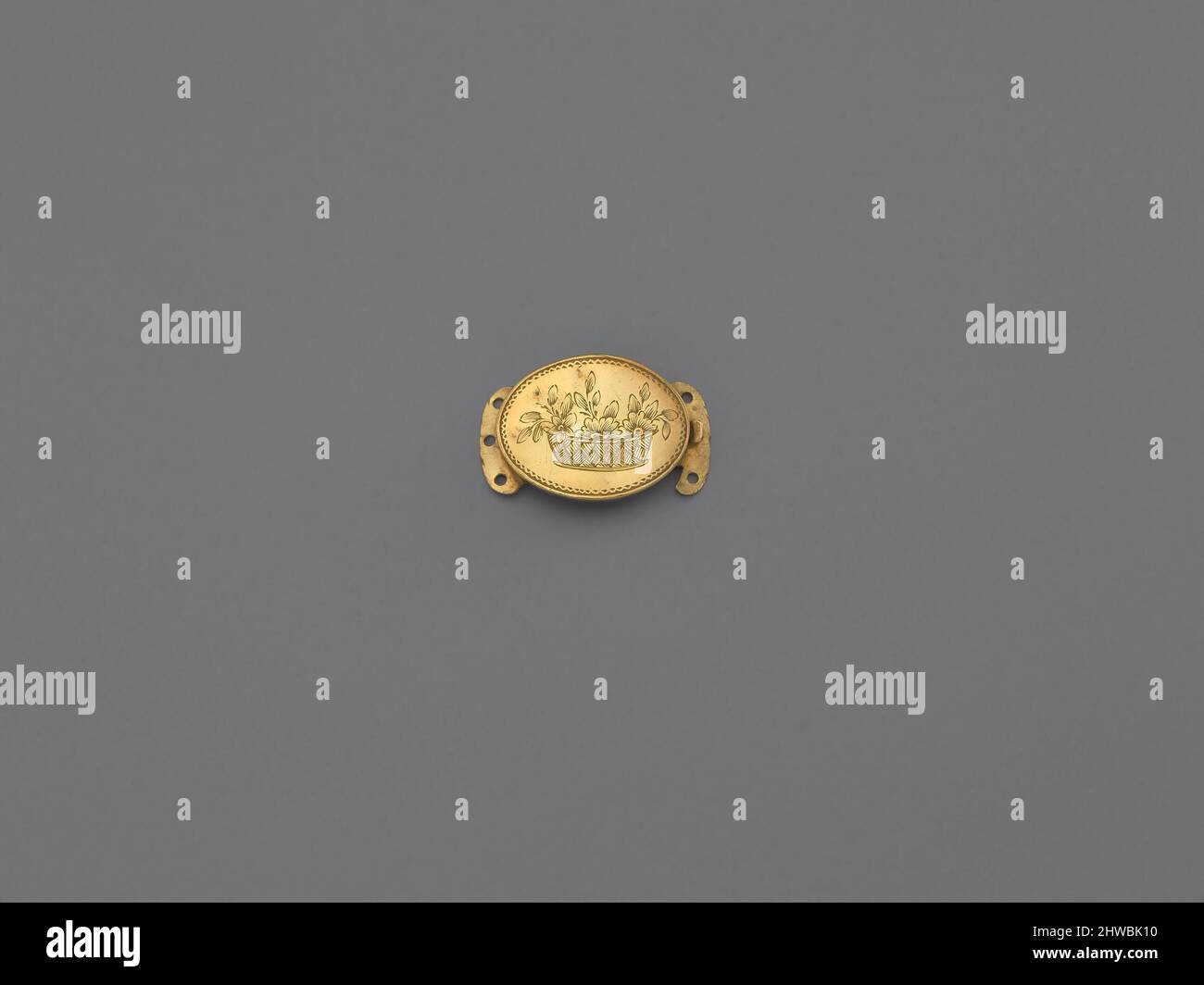Clasp. Maker: Joseph Richardson, Jr., American, 1752–1831Maker ...