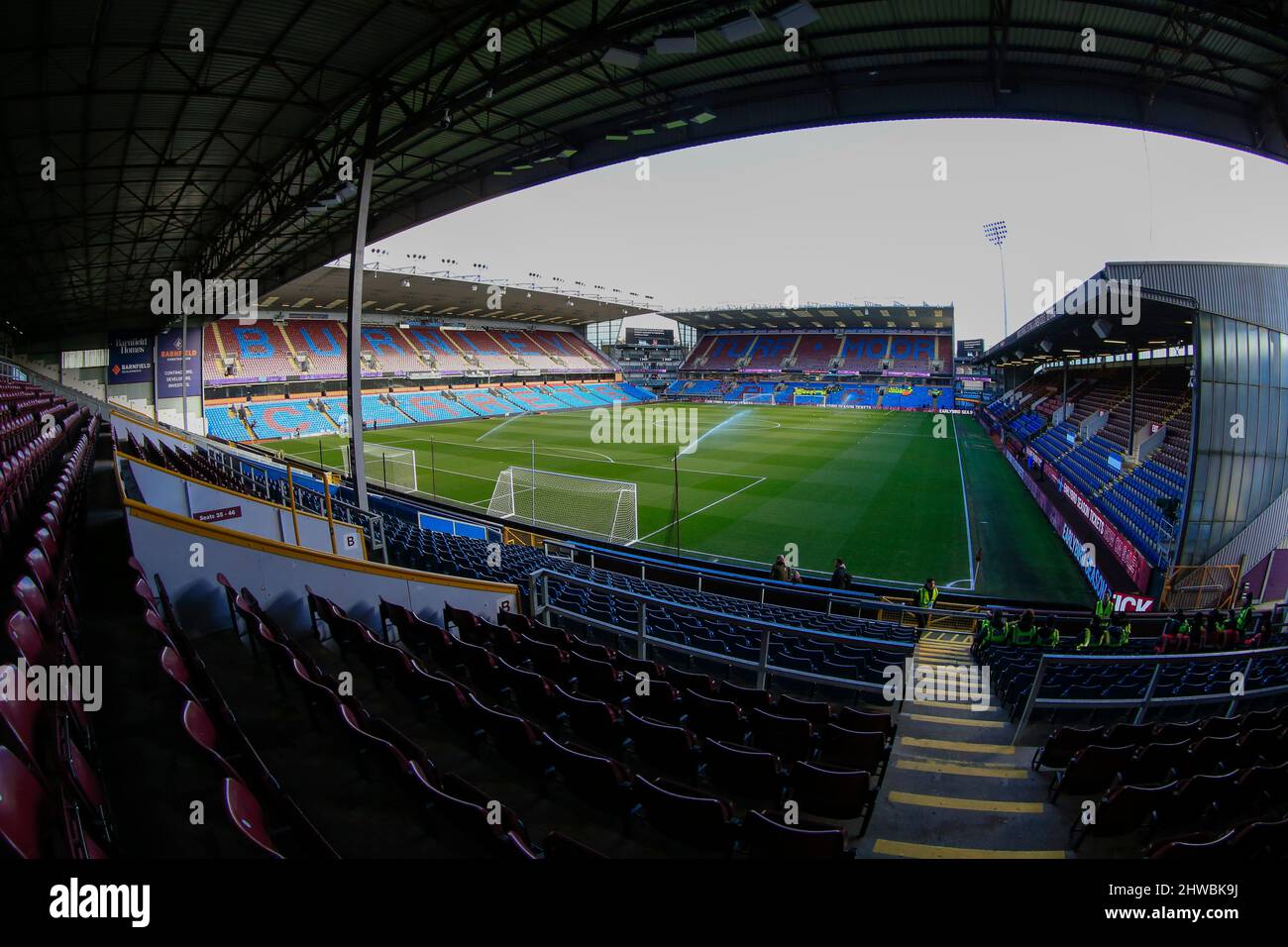 General view of Turf Moor Stock Photo - Alamy