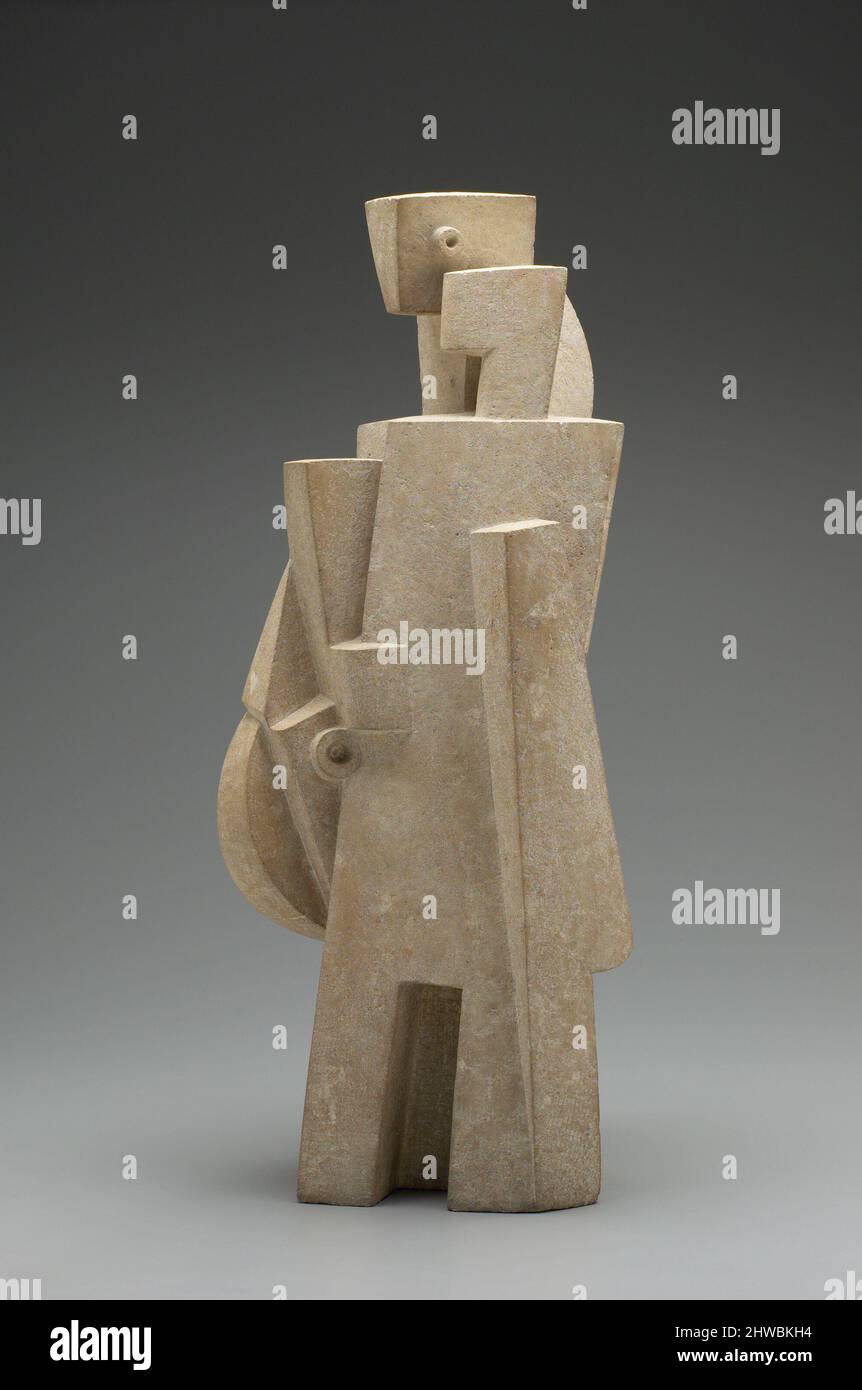 Man with Mandolin. Artist: Jacques Lipchitz, French, born Russia ...