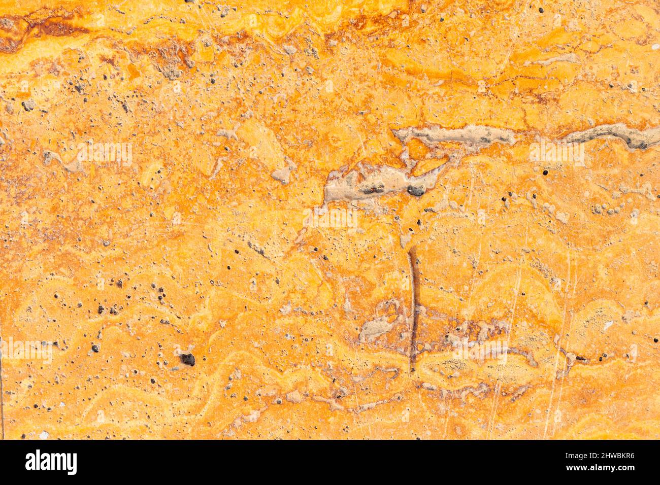 Orange marble surface texture background. Rough surface of orange ...