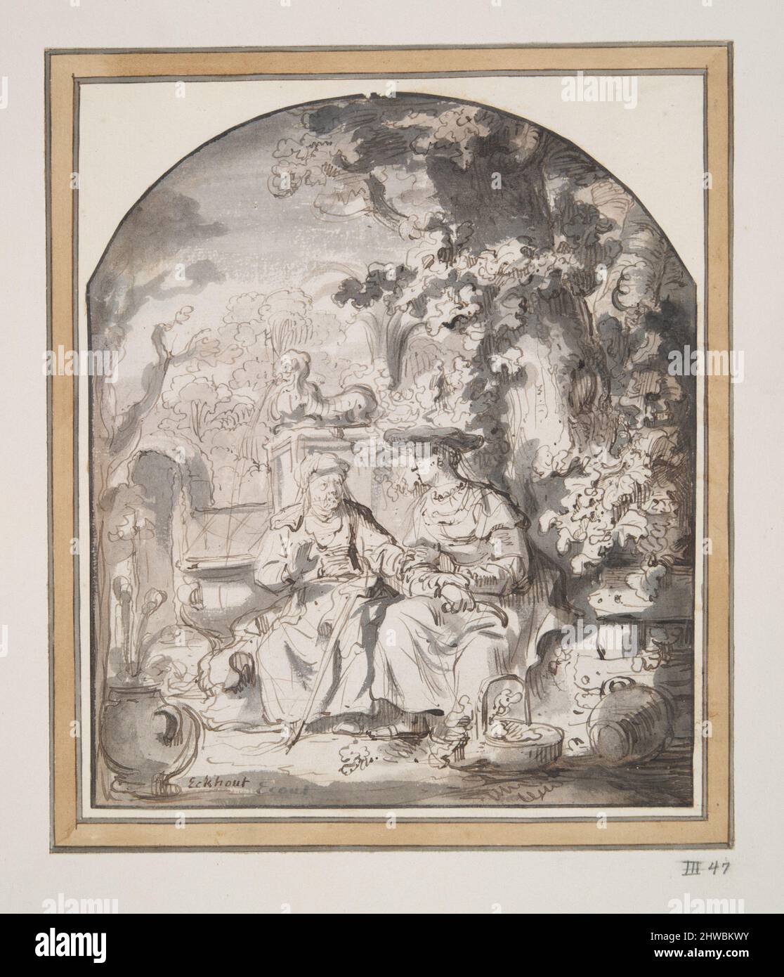 Vertumnus and pomona eeckhout hi-res stock photography and images - Alamy