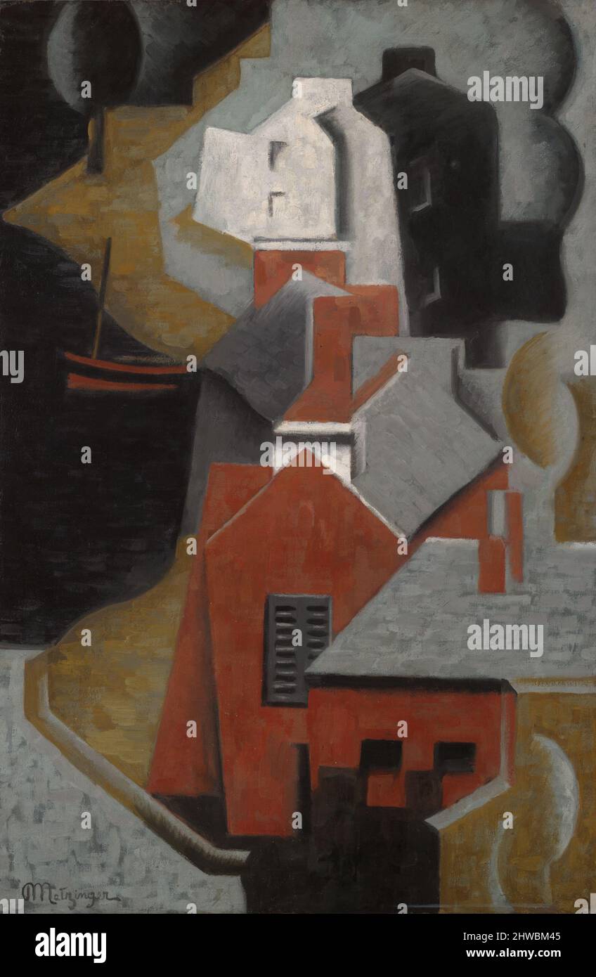 The Port. Artist: Jean Metzinger, French, 1883–1956 Stock Photo - Alamy