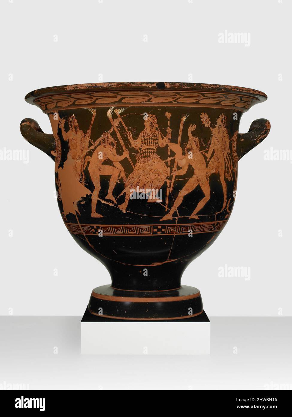 Red-figure Bell Krater with Prometheus Fire-Lighter. Artist: Painter of ...