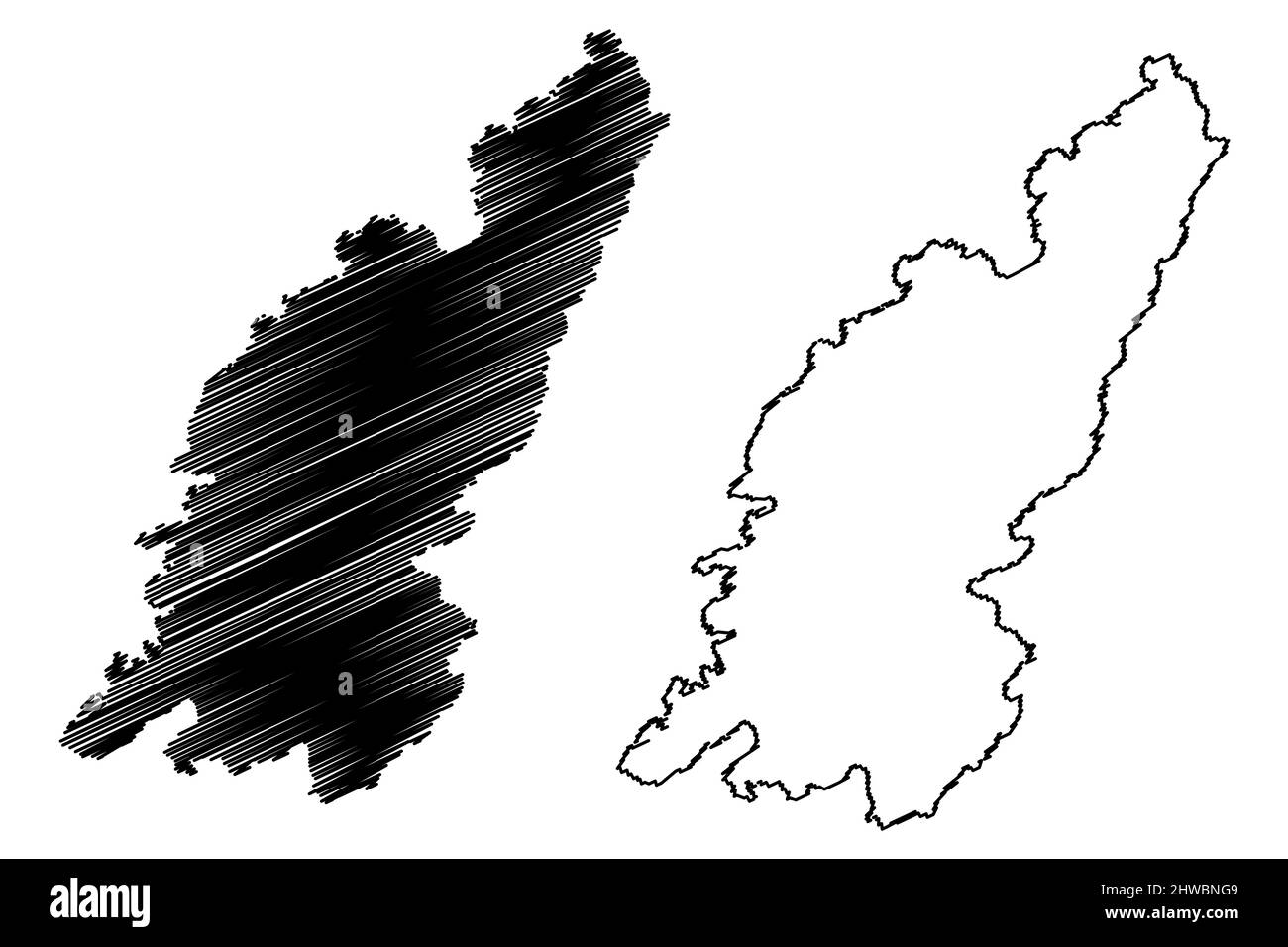Colonsay island (United Kingdom of Great Britain and Northern Ireland ...