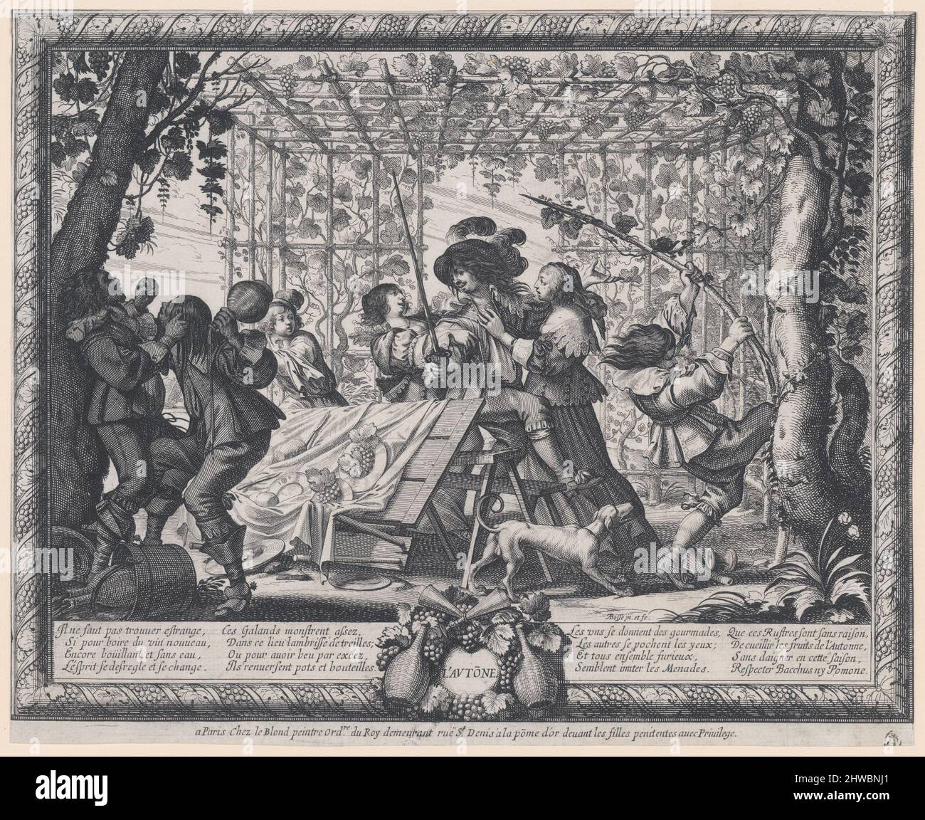 The Four Seasons: Autumn. Artist: Abraham Bosse, French, 1602–1676 ...