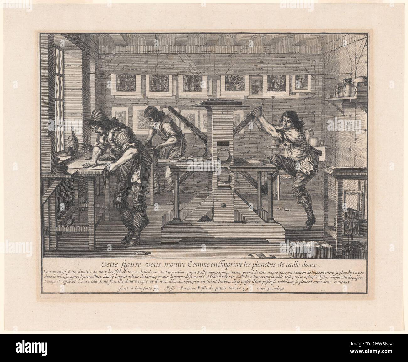 The Printers in their Workroom, fom series of Artists in their Studios ...