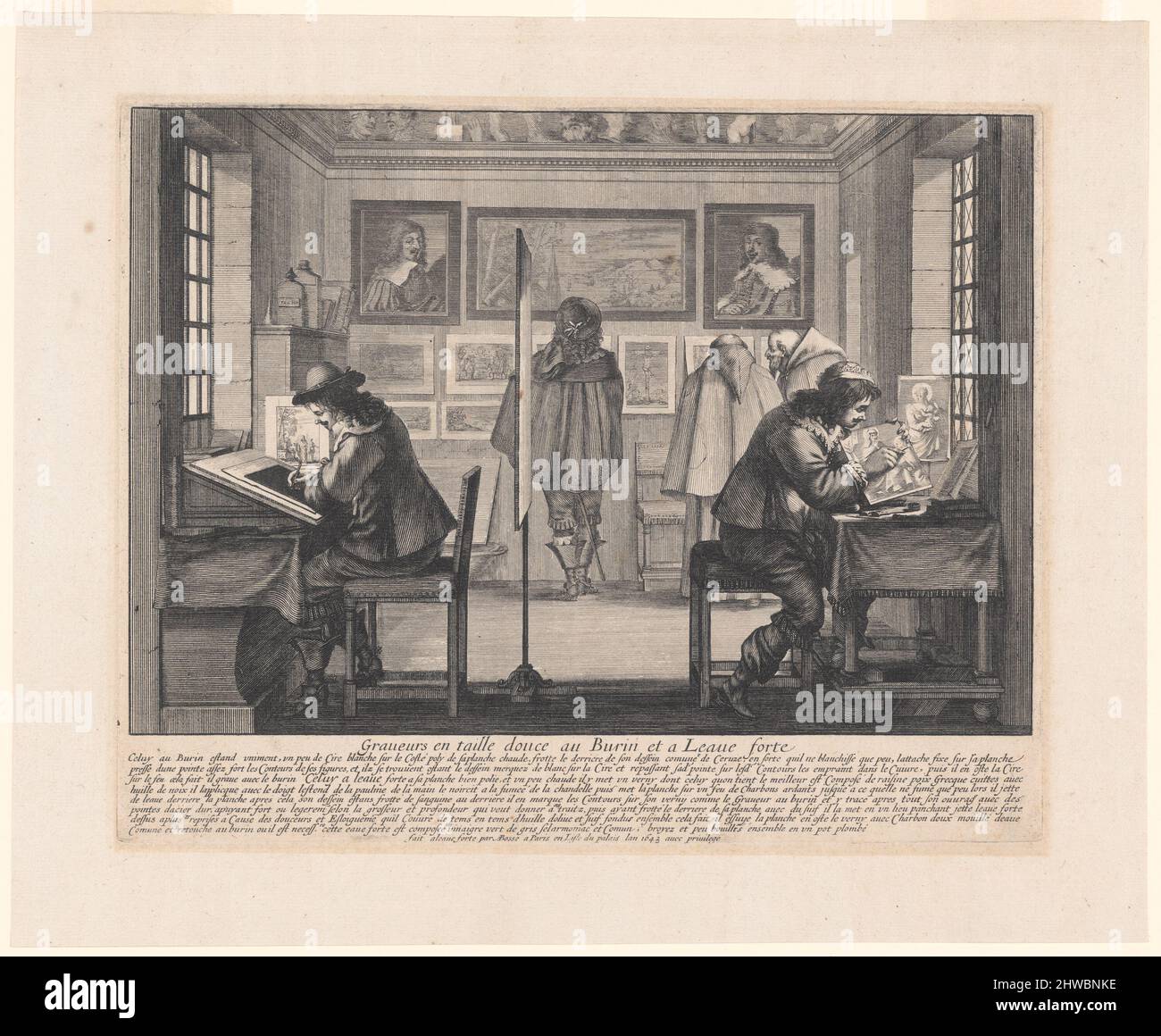 The Engravers in their Workroom, from series The Artists in their ...