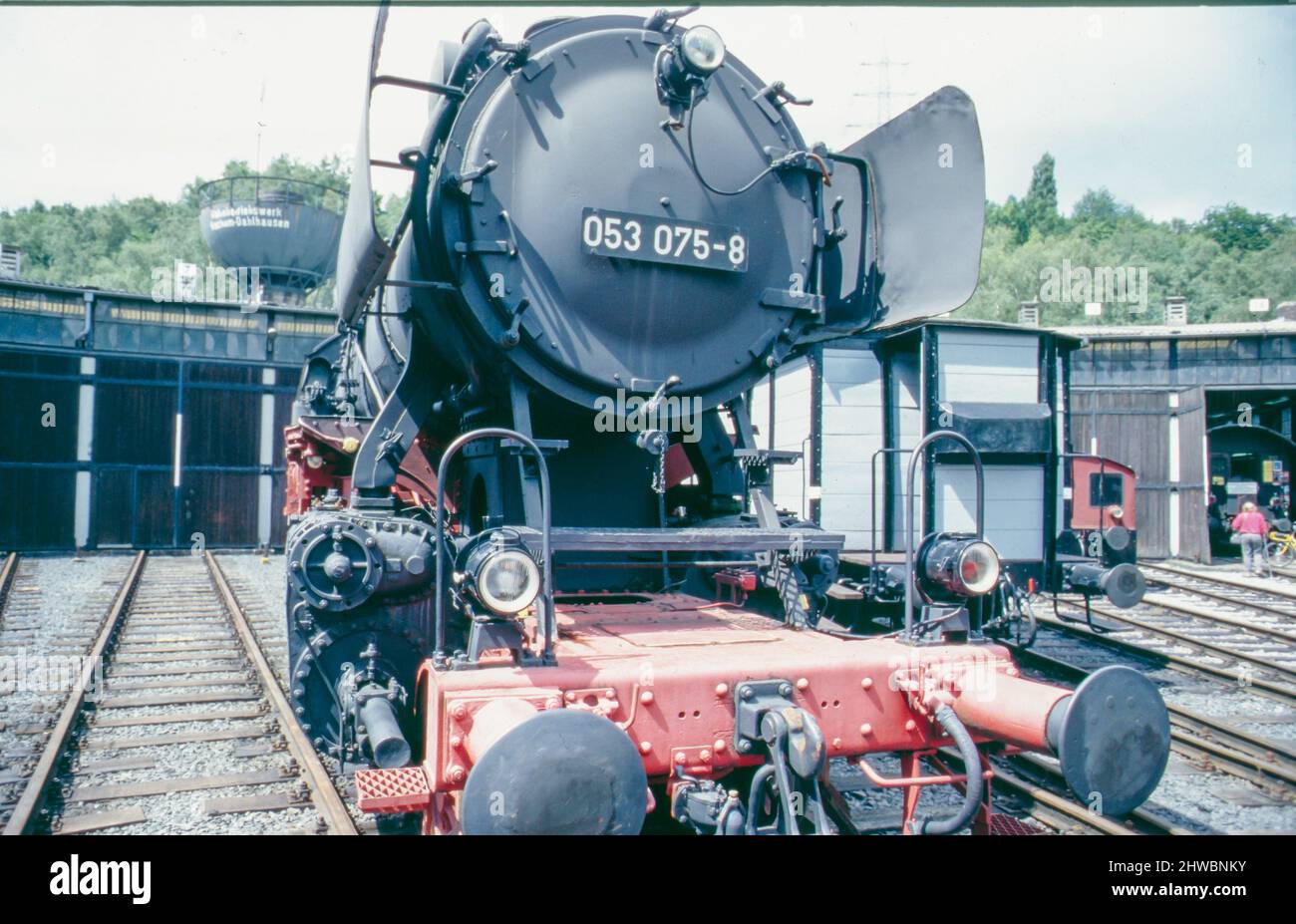 old locomotives in germany Stock Photo - Alamy