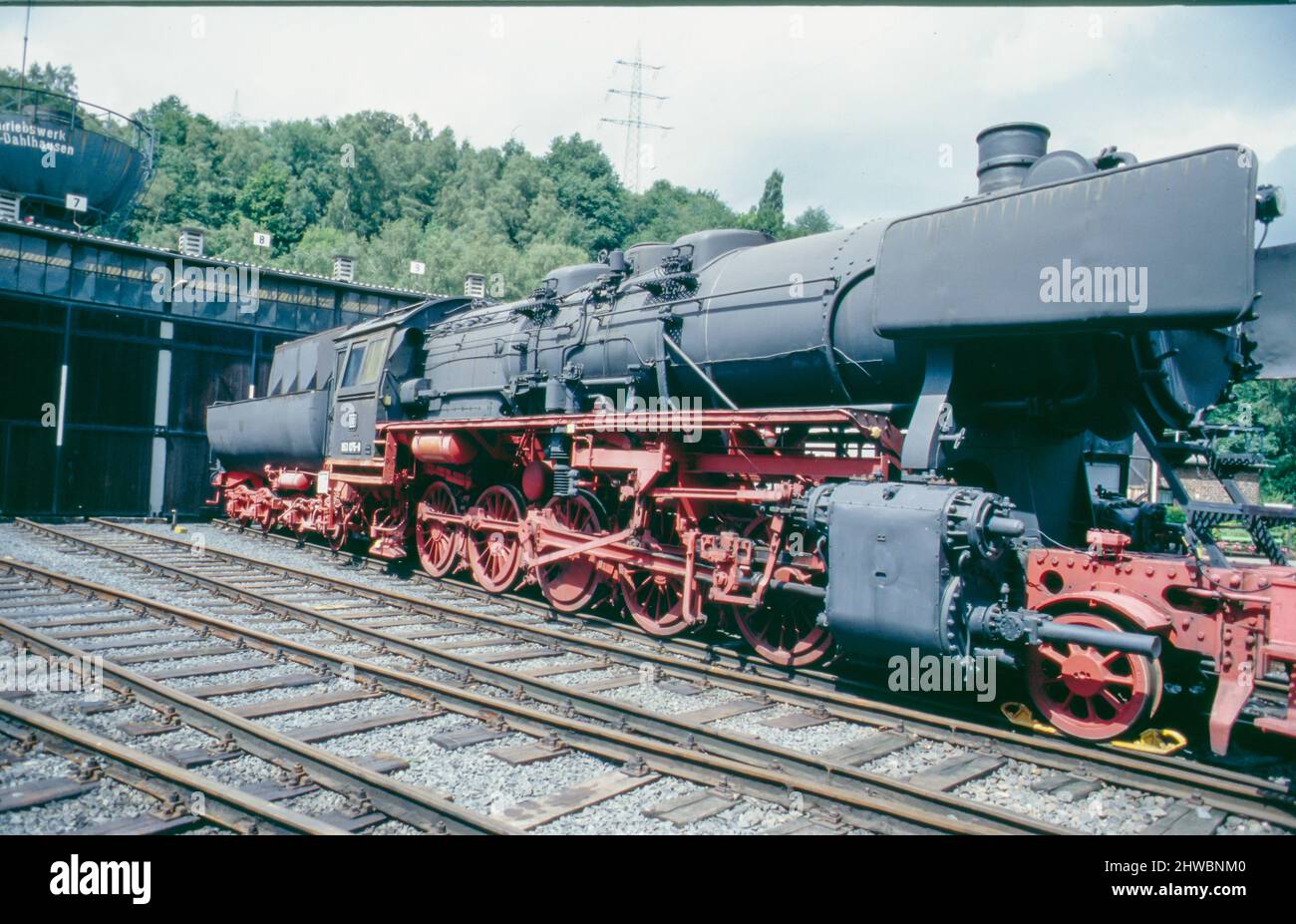 old locomotives in germany Stock Photo - Alamy