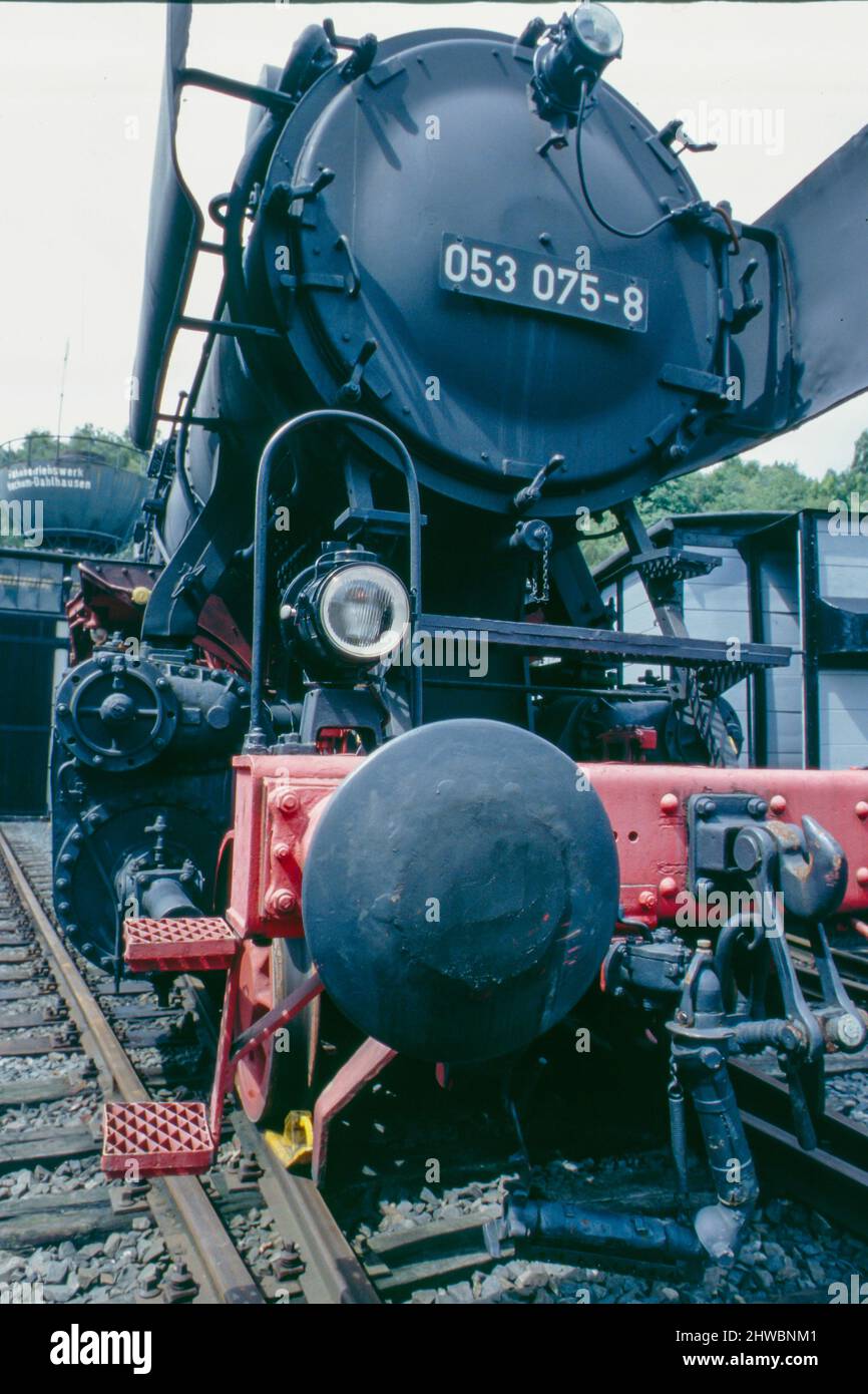 old locomotives in germany Stock Photo - Alamy