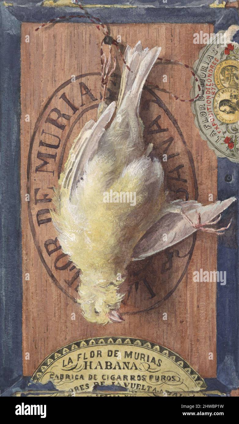 Trompe l’Oeil: Yellow Canary. Artist: John Haberle, American, 1856–1933 ...
