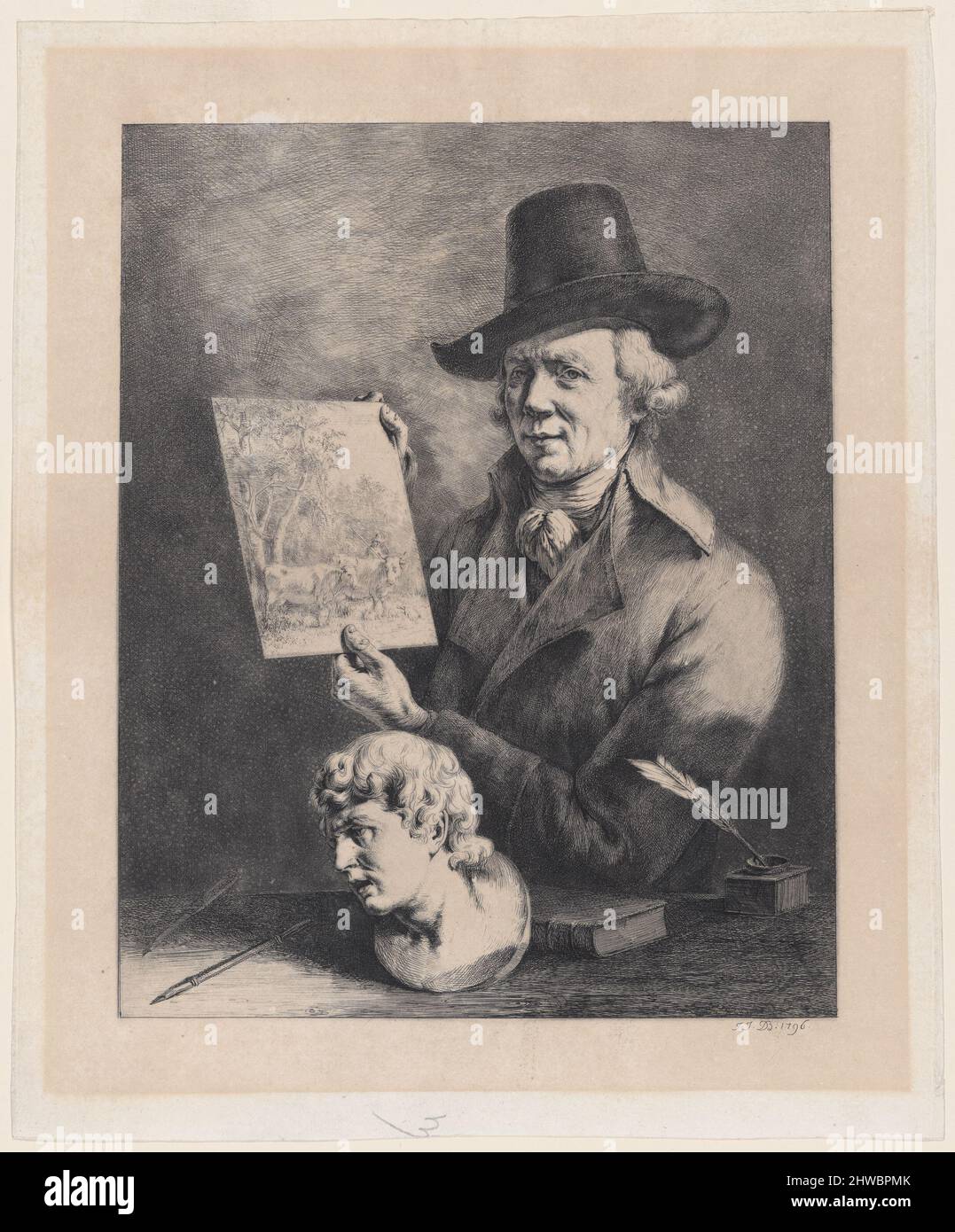 Self-Portrait. Artist: Jean Jacques de Boissieu, French, 1736–1810 ...