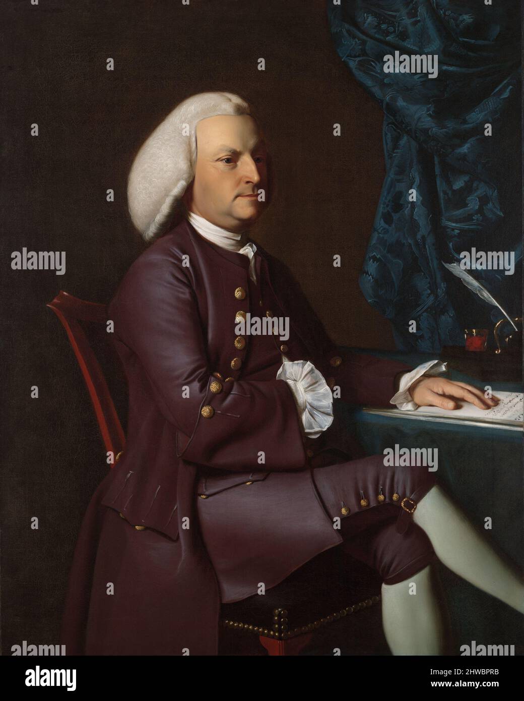 18th century american artist hi-res stock photography and images - Alamy