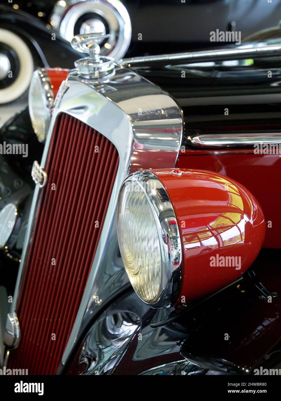 old and new motorbikes and cars in germany Stock Photo - Alamy