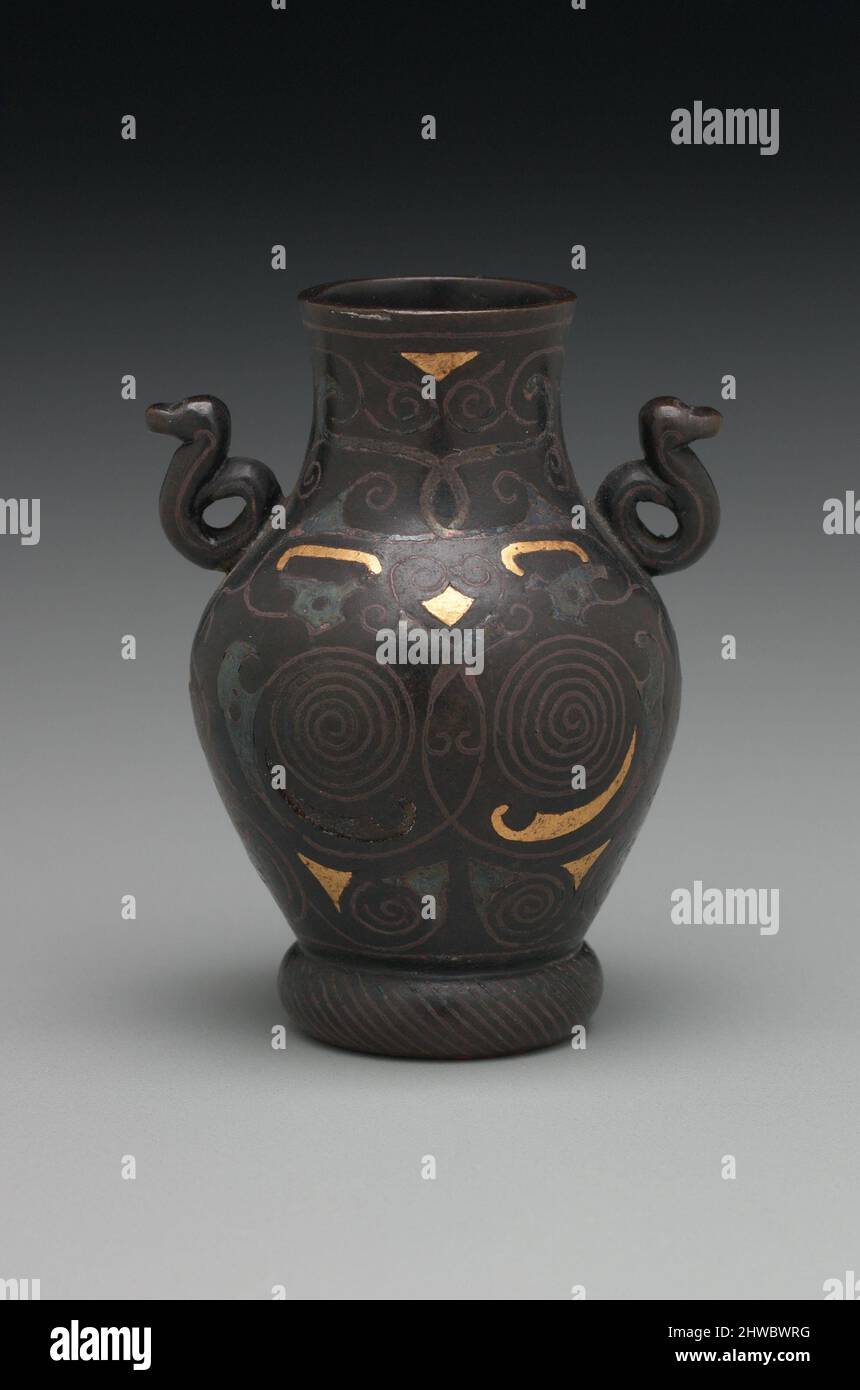 Vessel in Shape of Archaic Hu Stock Photo - Alamy