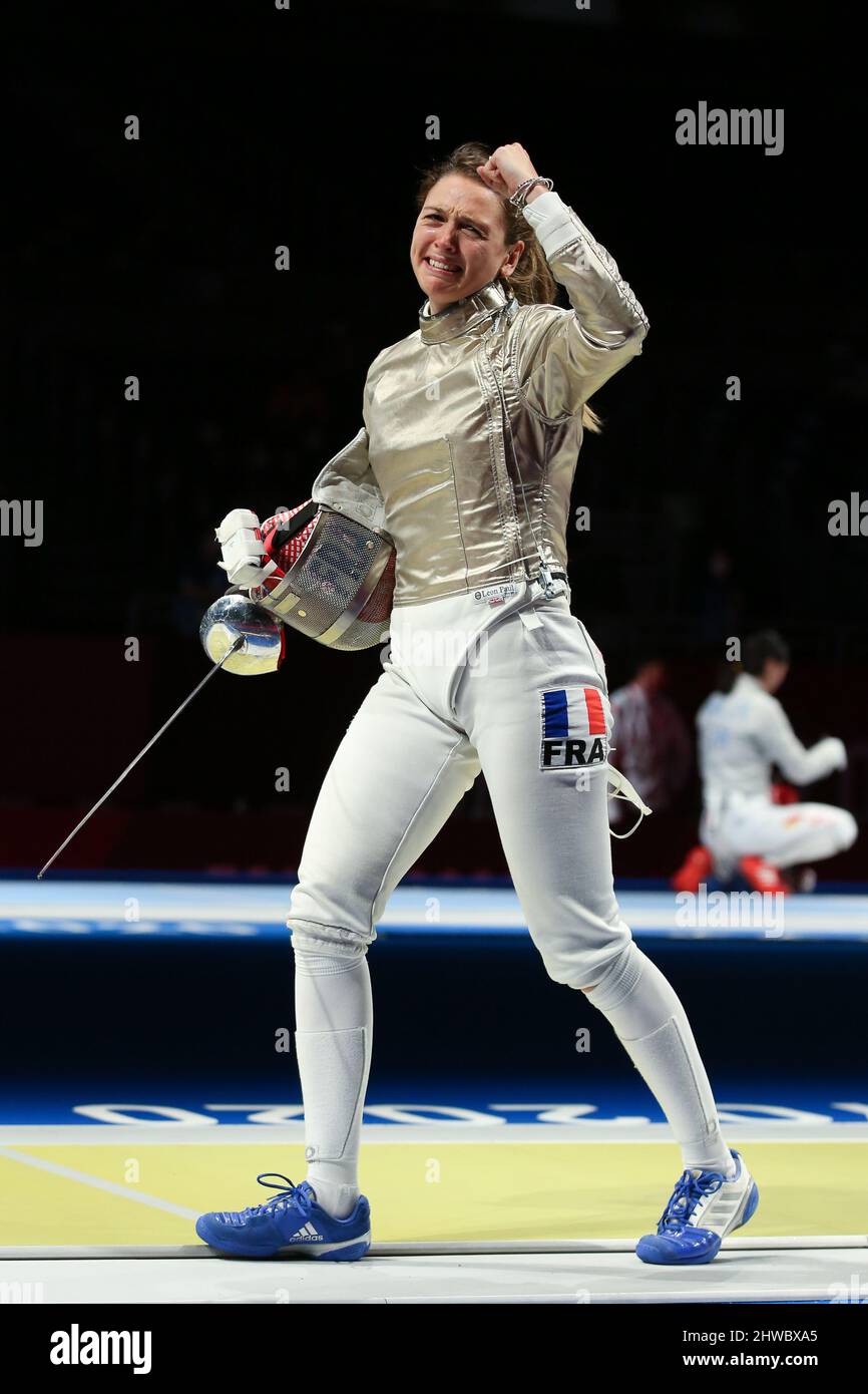 JULY 26th, 2021 - CHIBA, JAPAN: Manon Brunet of France reacts to ...