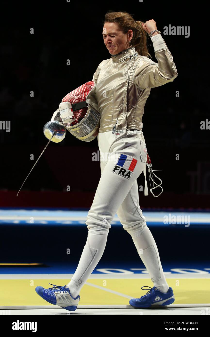 JULY 26th, 2021 - CHIBA, JAPAN: Manon Brunet of France reacts to ...