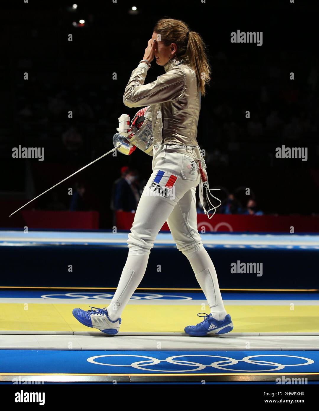 JULY 26th, 2021 - CHIBA, JAPAN: Manon Brunet of France reacts to ...