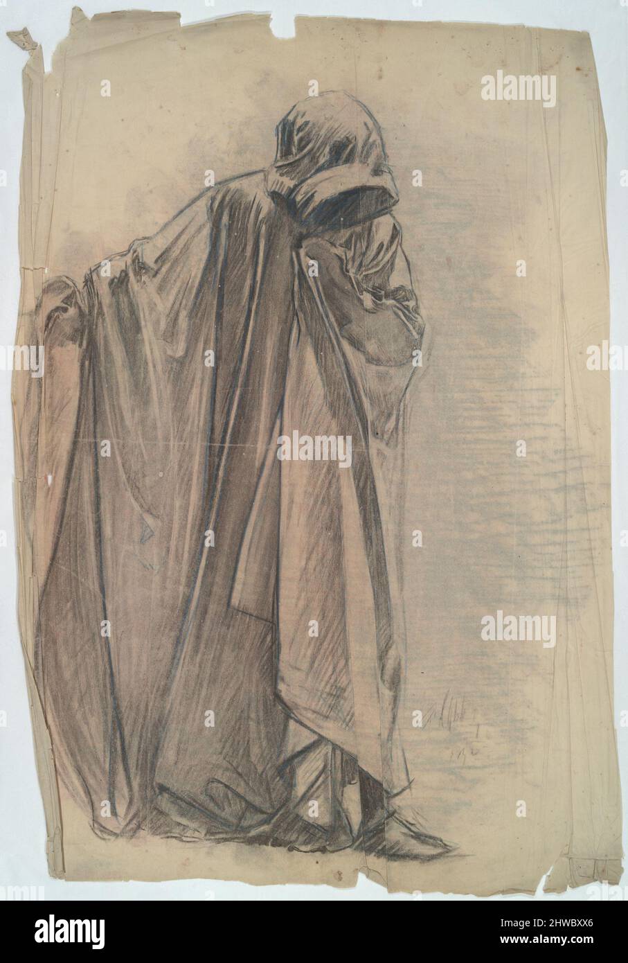 Joseph of Arimathea, Figure study for “The Arthurian Round Table ...