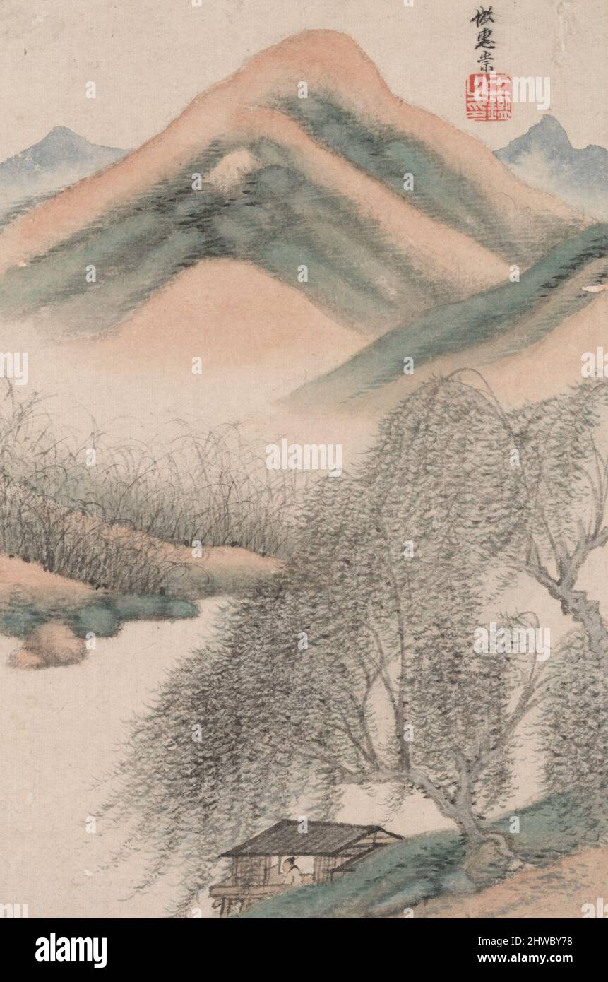 Landscapes in the Styles of Old Masters; Landscape after Hui Chong (965 ...