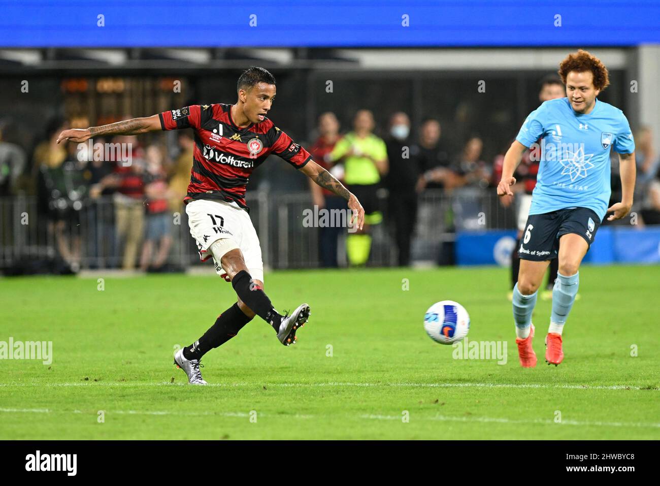 CommBank Stadium, Parramatta, Australia. 5th Mar, 2022. Australian A ...