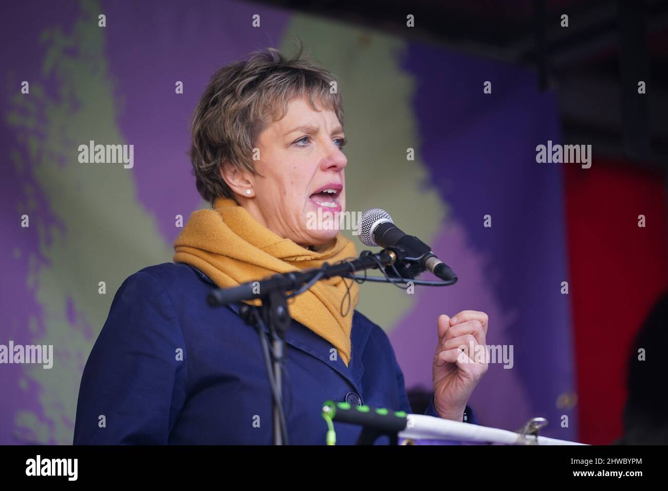 Labour TD Ivana Bacik speaking at a National Women's Council of Ireland ...