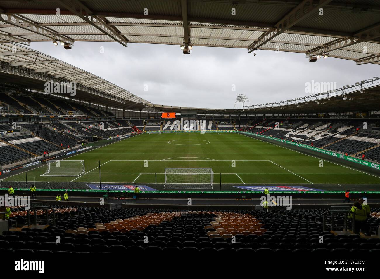 General view inside The MKM Stadium ahead of today's game Stock Photo ...
