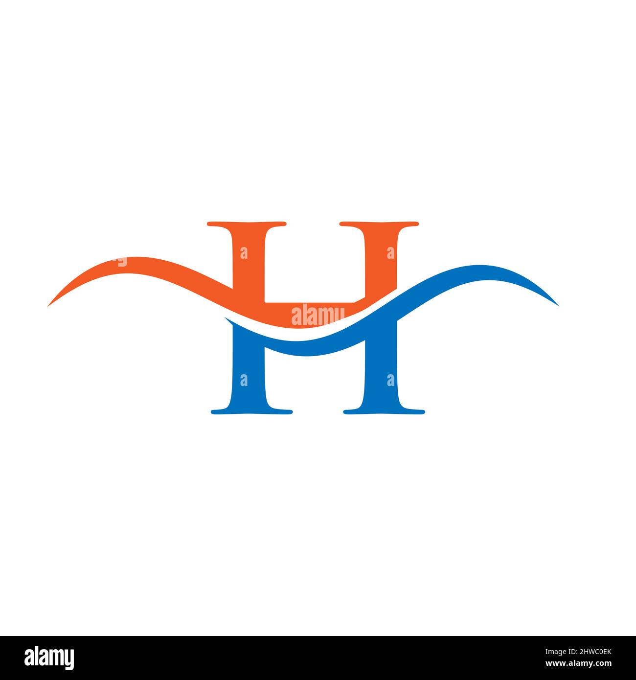 Elegant and stylish H logo design for your company. H letter logo. H ...