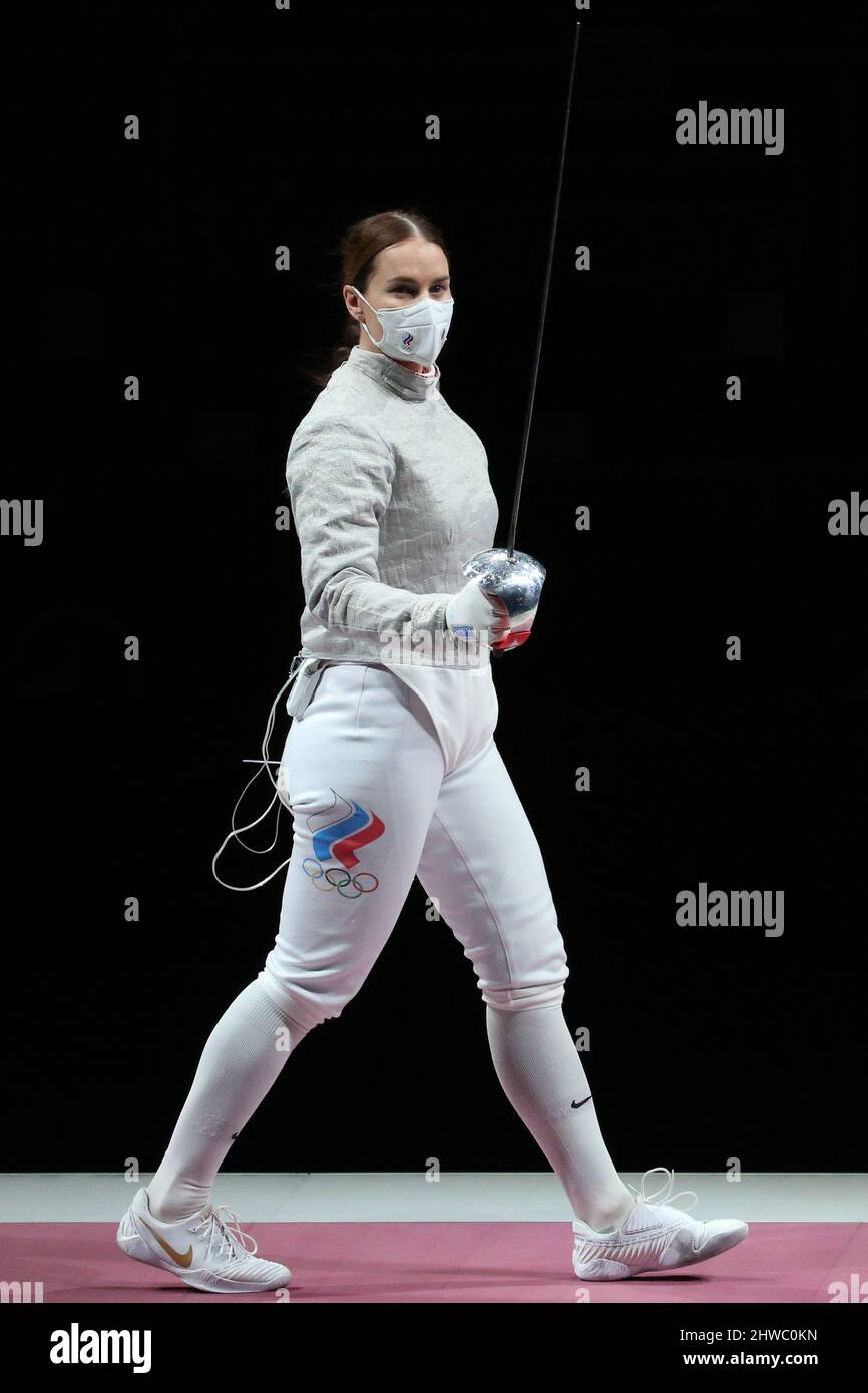 JULY 26th, 2021 - CHIBA, JAPAN: Sofya Velikaya of Russia in action ...