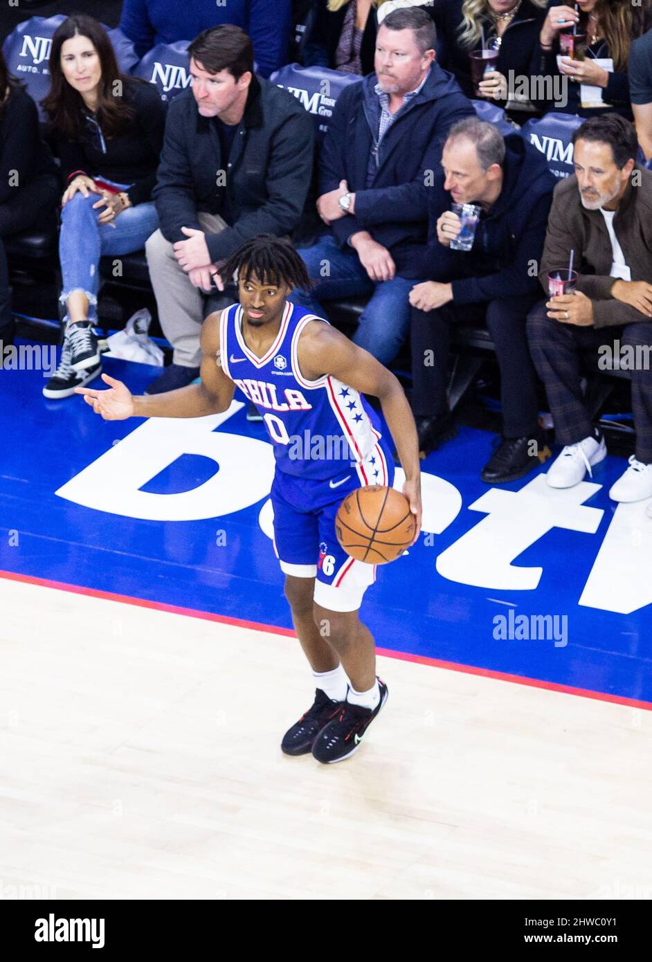 Tyrese maxey (philadelphia 76ers) hi-res stock photography and images ...