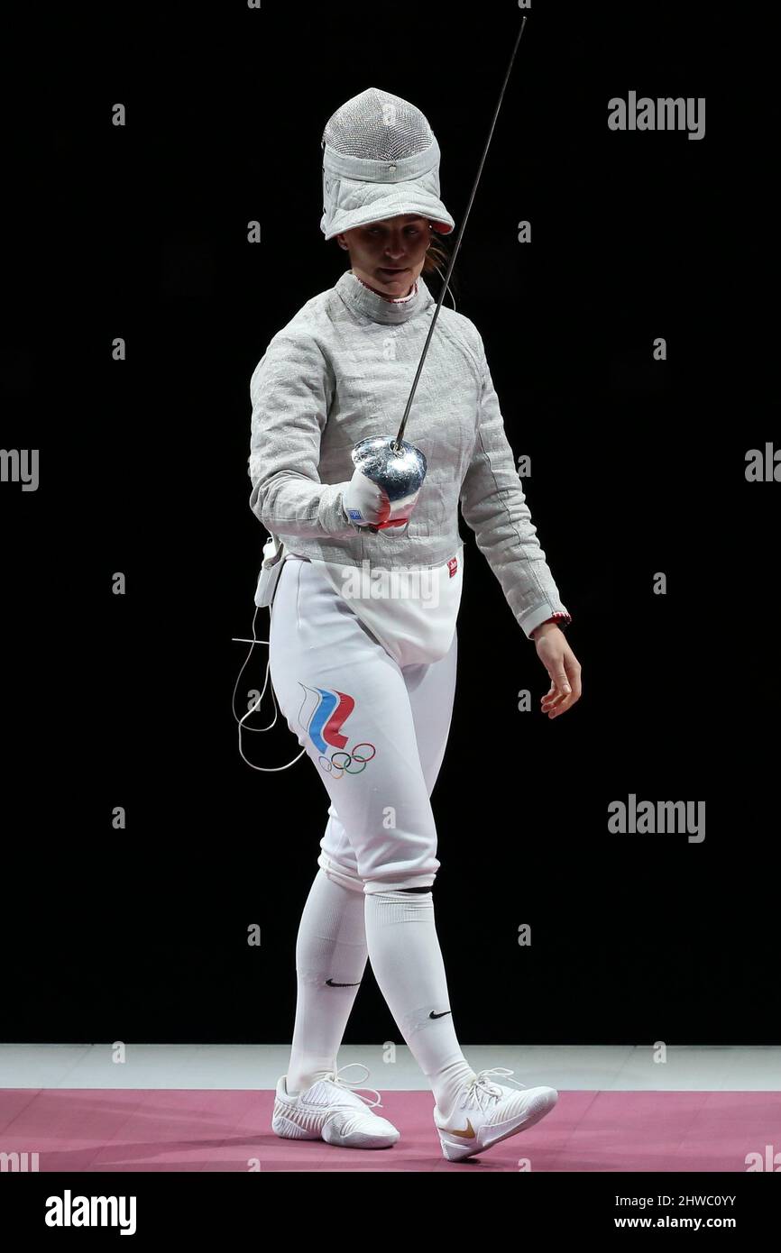 JULY 26th, 2021 - CHIBA, JAPAN: Sofya Velikaya of Russia reacts during ...