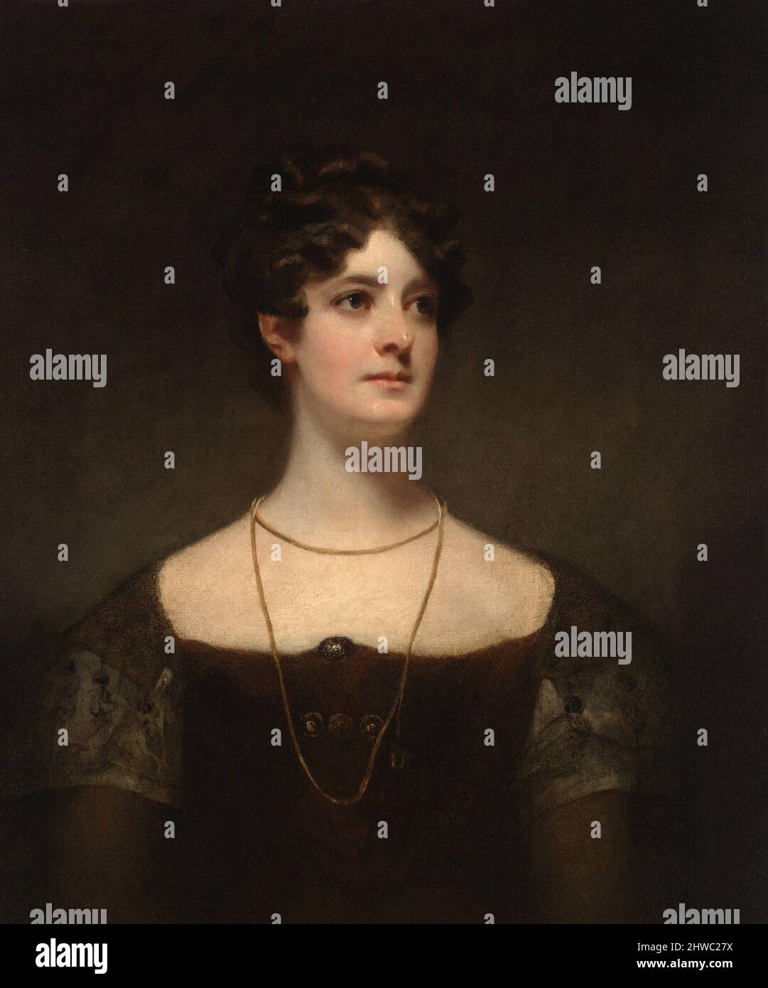 Mrs. James Wedderburn, née Isabelle Clerk. Artist: Sir Henry Raeburn ...