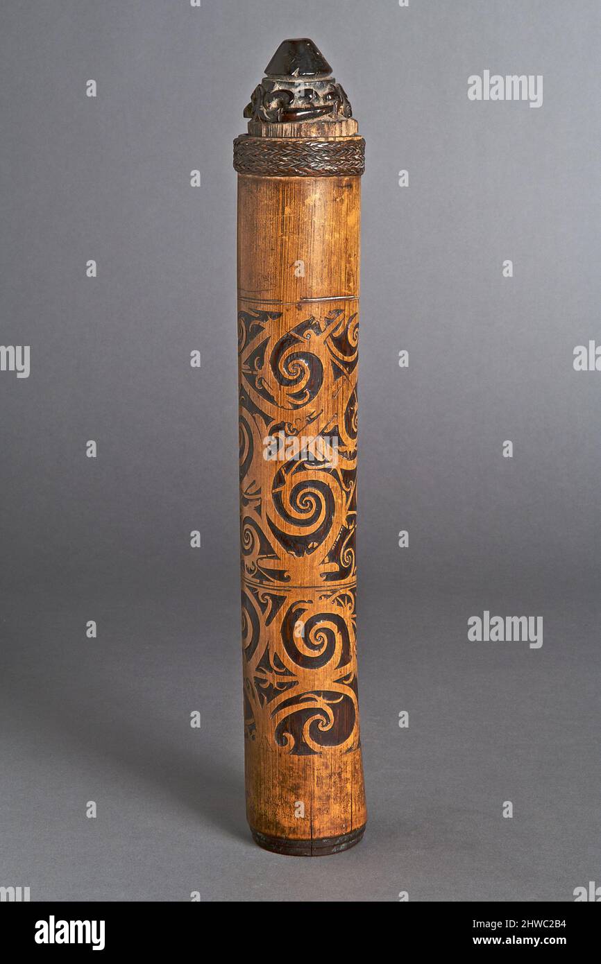 Engraved Container with Stopper Stock Photo - Alamy