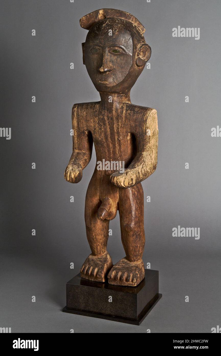 Male Ancestor Figure (Ana Deo Stock Photo - Alamy