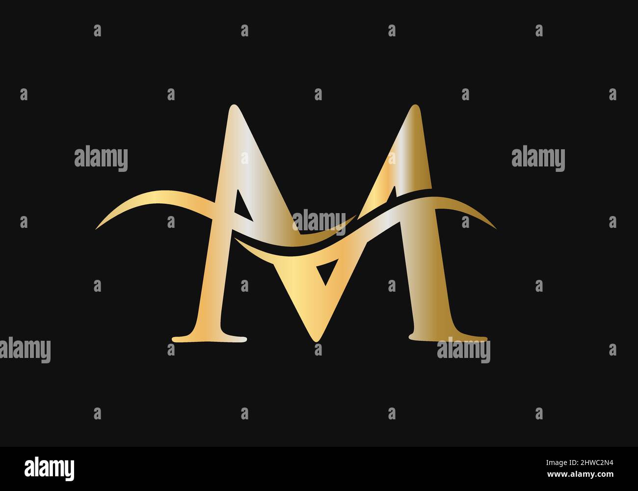 M logo design for your company. M letter logo design. M Logo for luxury ...