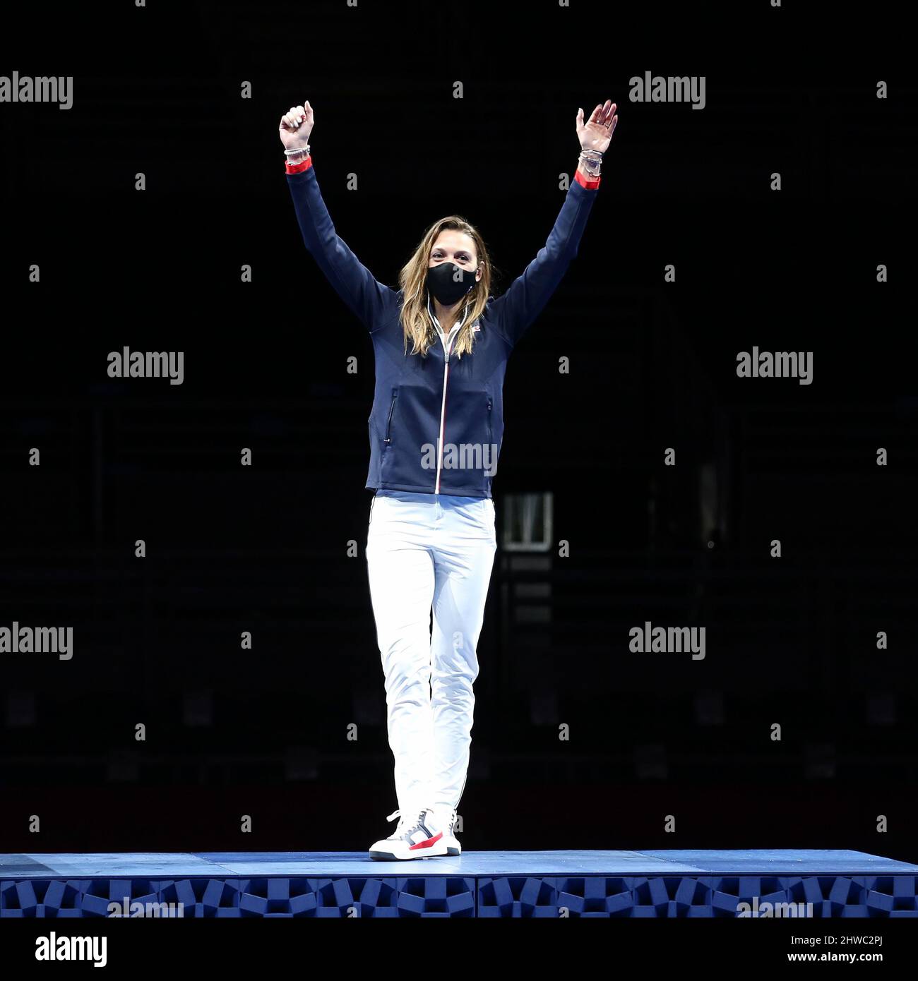 JULY 26th, 2021 - CHIBA, JAPAN: Manon Brunet of France wins the Women's ...